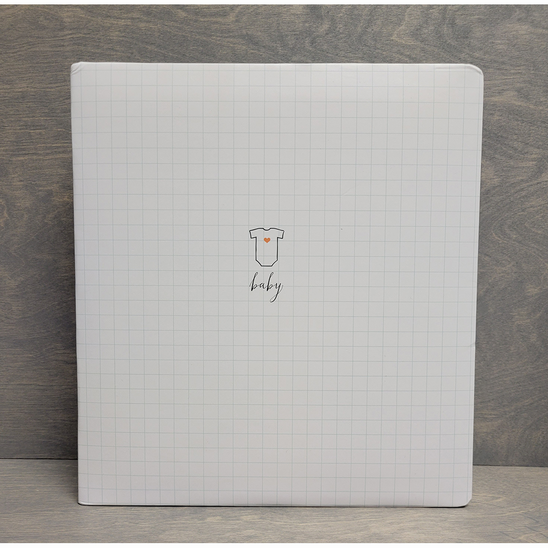 Onesie Baby Handbook Binder - Unisex