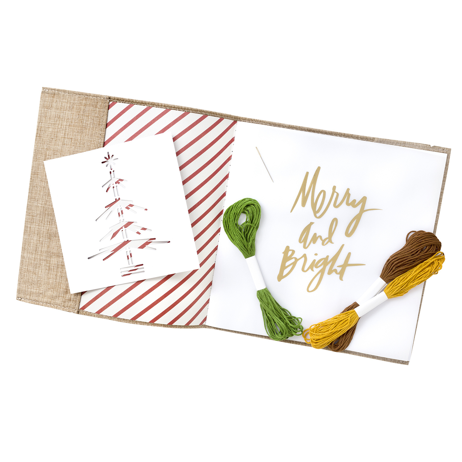 Winter Wonderland Holiday Card Photo Album or Scrapbook