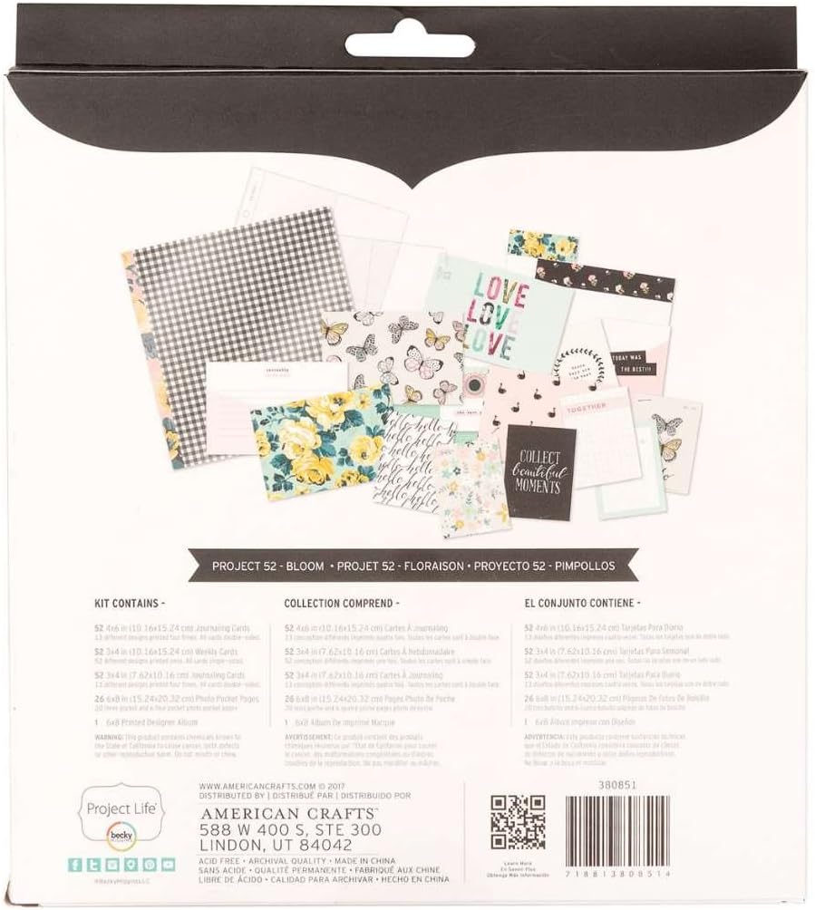Project Life Project 52 Bloom All-in-one kit