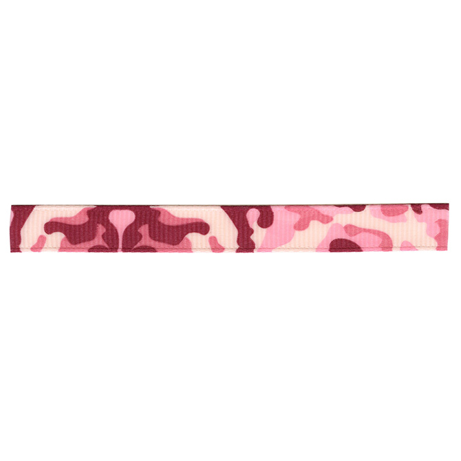 Ribbon - Pink Camo Grosgrain