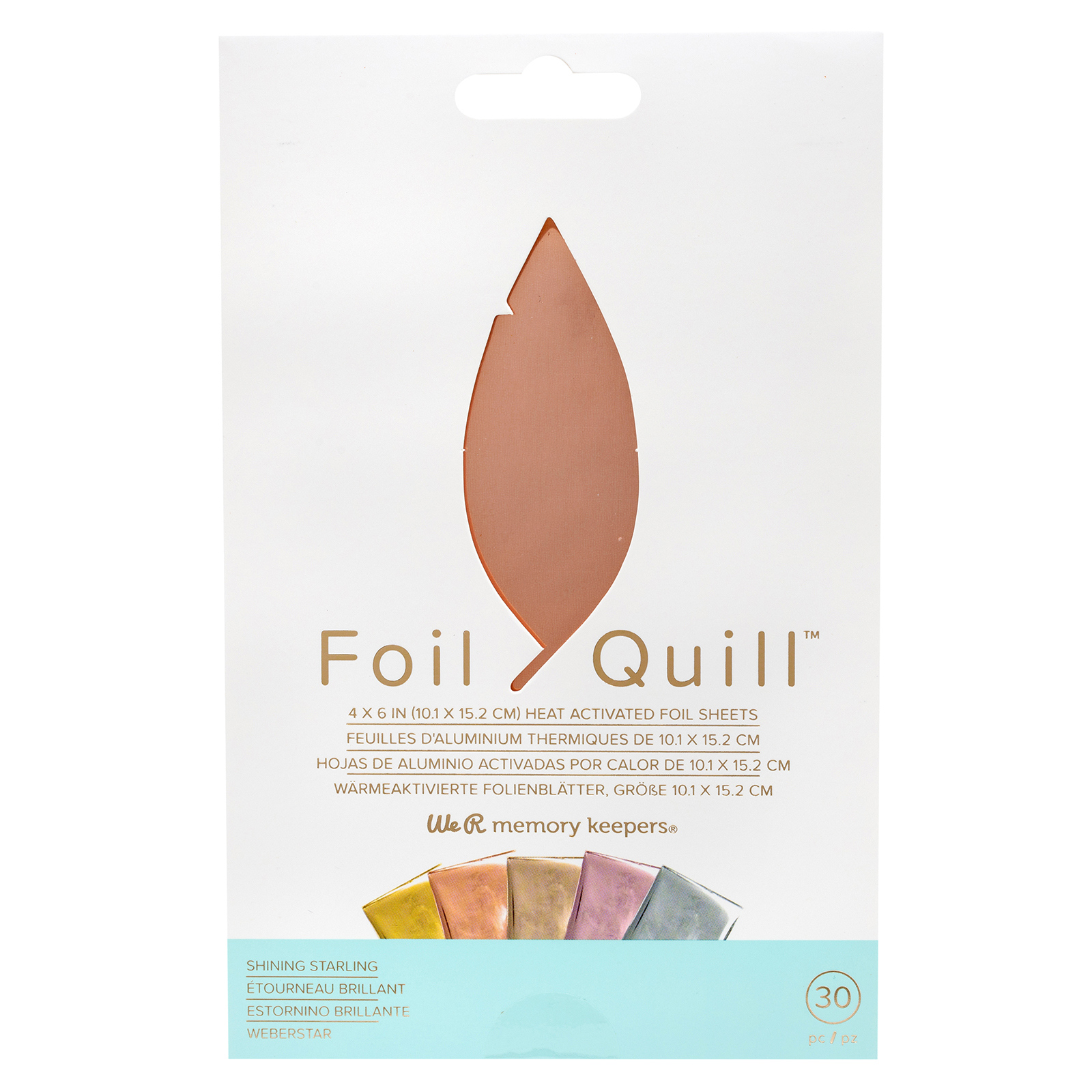 Foil Quill 30 Foil 4x6 Sheets - Shining Starling