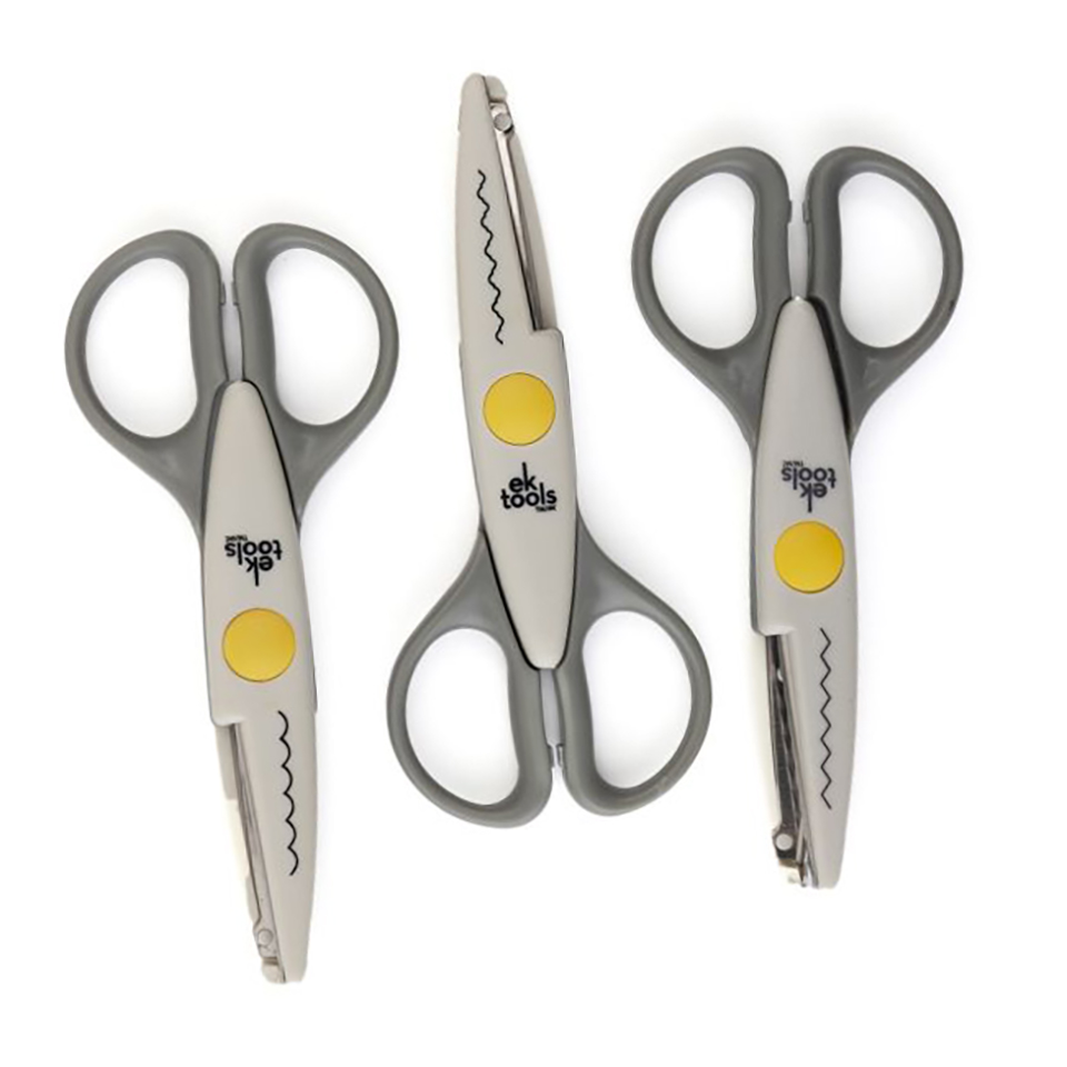 EK Tools Decorative Scissors - 3 pack by American Crafts