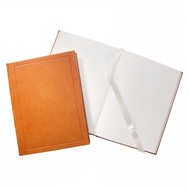 9 in Genuine Leather Hardcover Journal