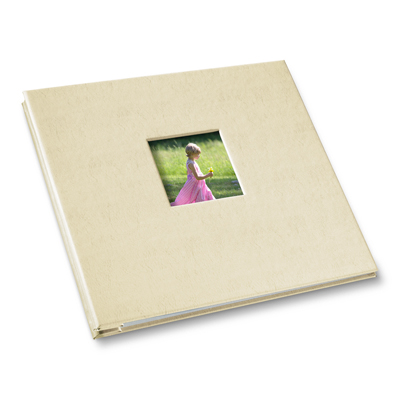 12 x 12 Bonded Leather Memory Book with Cover Window