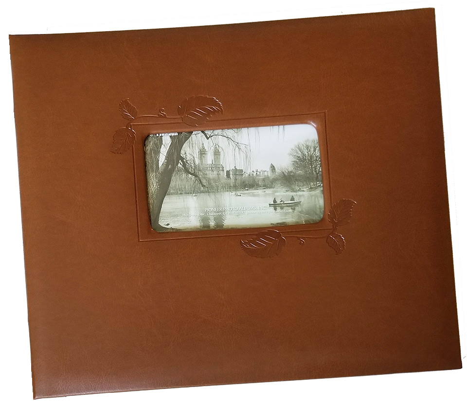 Bonded Leather 12 x 12 Ivy Design Scrapbook