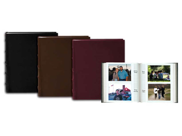 Library Bound Bonded Leather Photo Album