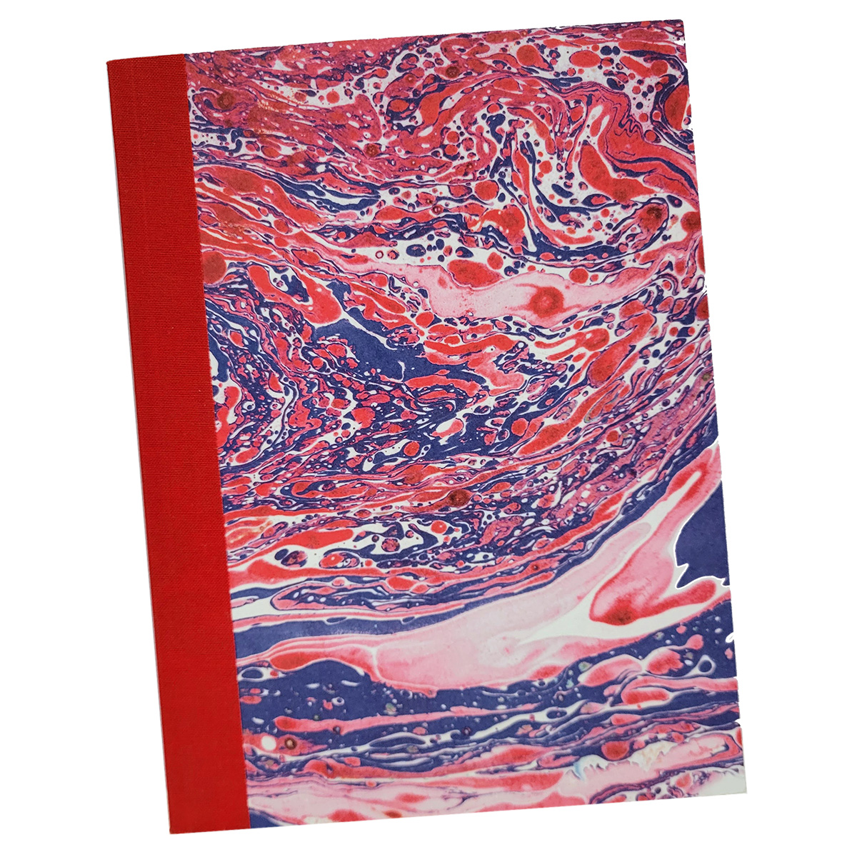 Marbled Cover Unlined Journal