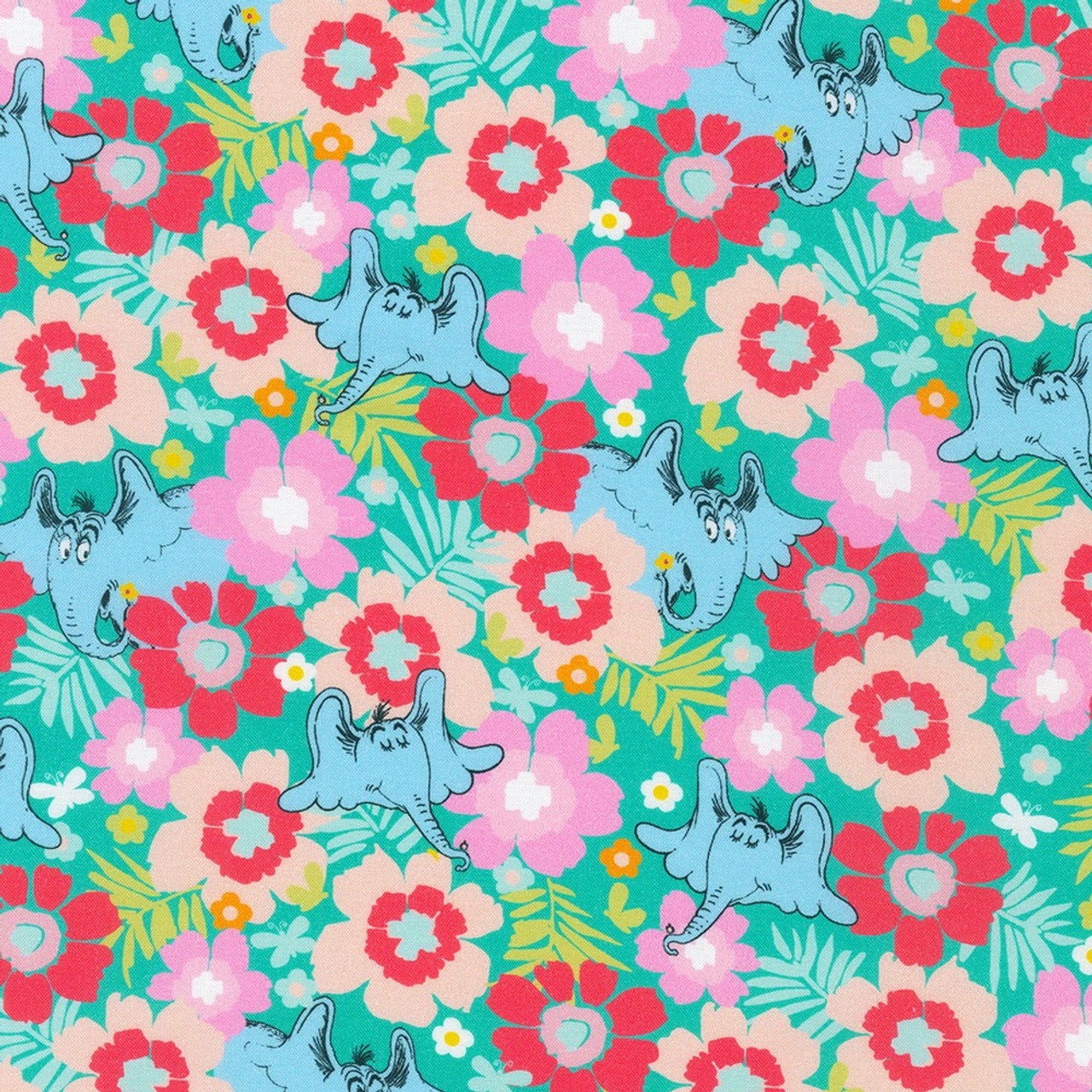 Dr Seuss Horton Kindness Jade - 20922 by Robert Kaufman