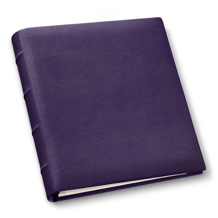 Bonded Leather Photo Album in Bright Colors