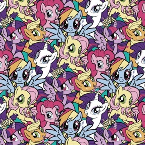 My Little Pony Cotton Flannel Fabric - By the Yard